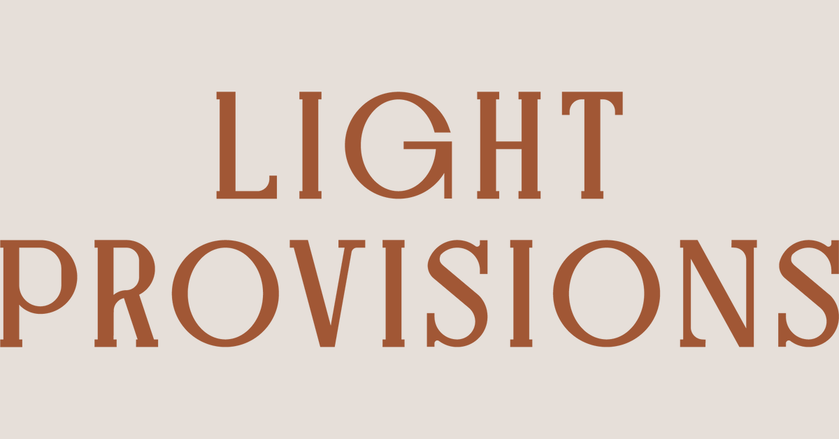 Handpoured Candles by Light Provisions